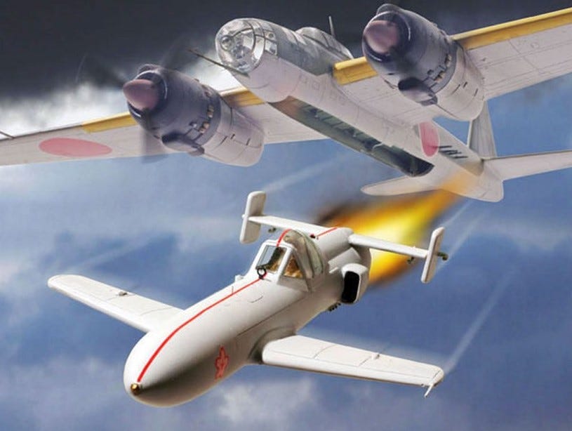 Japanese Ohka plane WW2 – Military Battle Zone