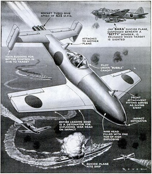 Japanese Ohka plane WW2 – Military Battle Zone